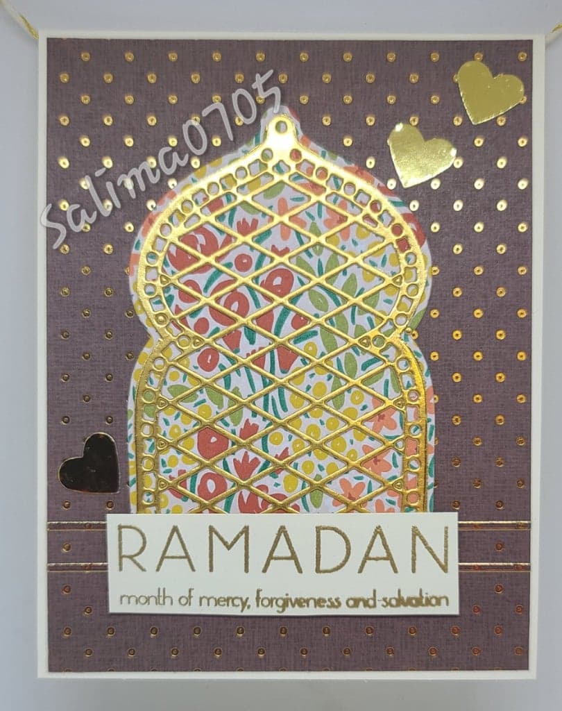 Welcoming Ramadan – Had to make a few more cards – Cards By Salima0705